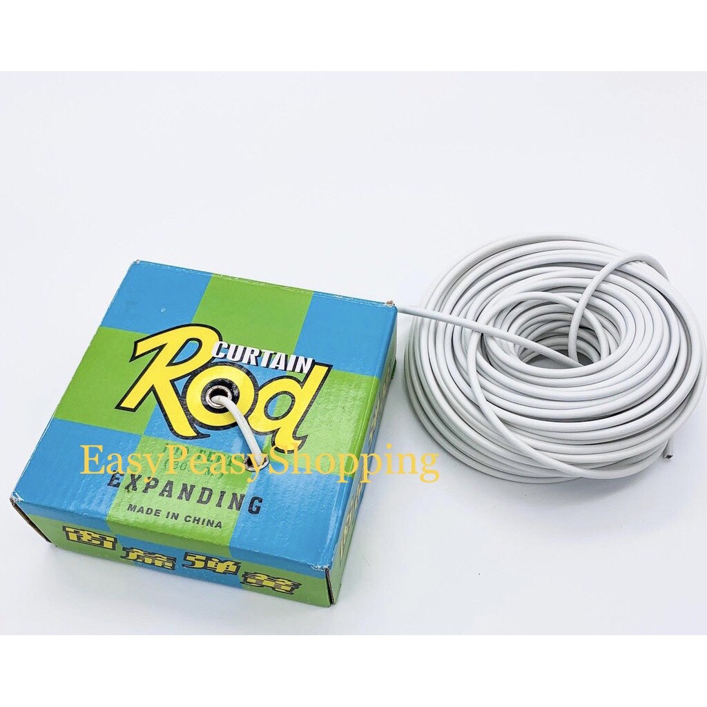Curtain Rod Expanding Spring (100 feet)/Tali Dawai Langsir /Langsir ...