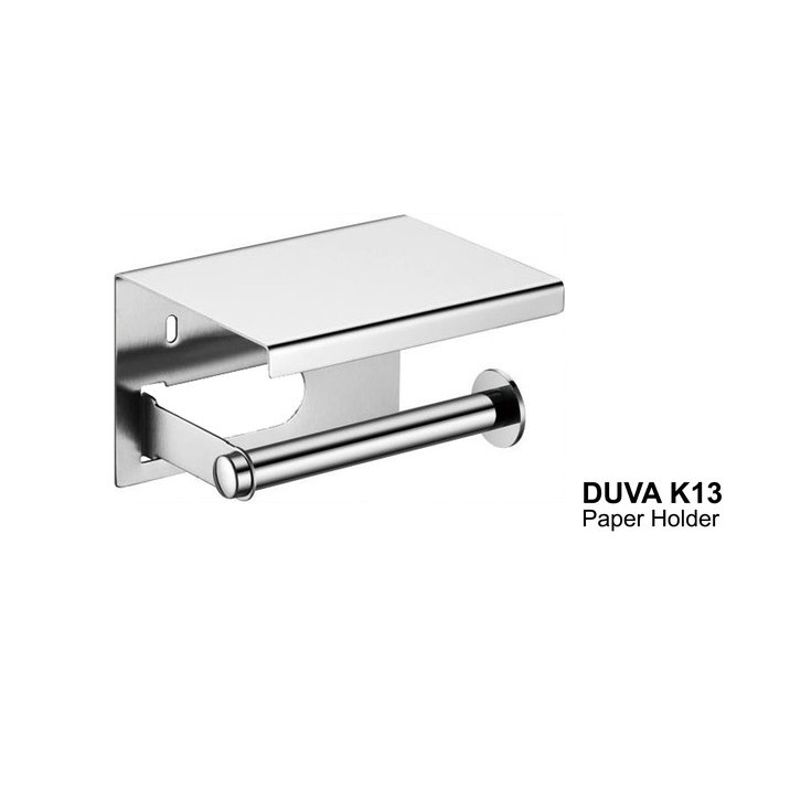 DUVENA Stainless Steel Tissue Paper Holder Toilet Paper Holder DUVA K13 ...