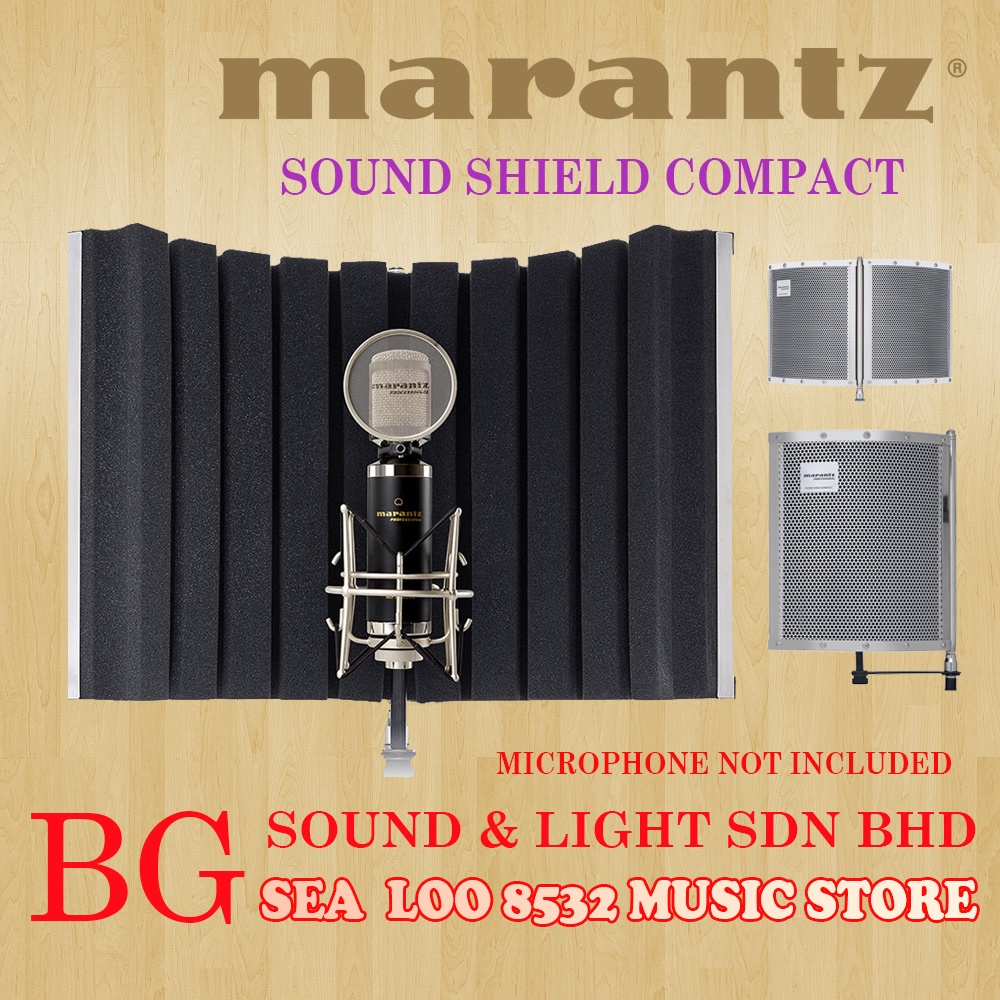 MARANTZ PROFESSIONAL SOUND SHIELD COMPACT - COMPACT, FOLDING VOCAL ...