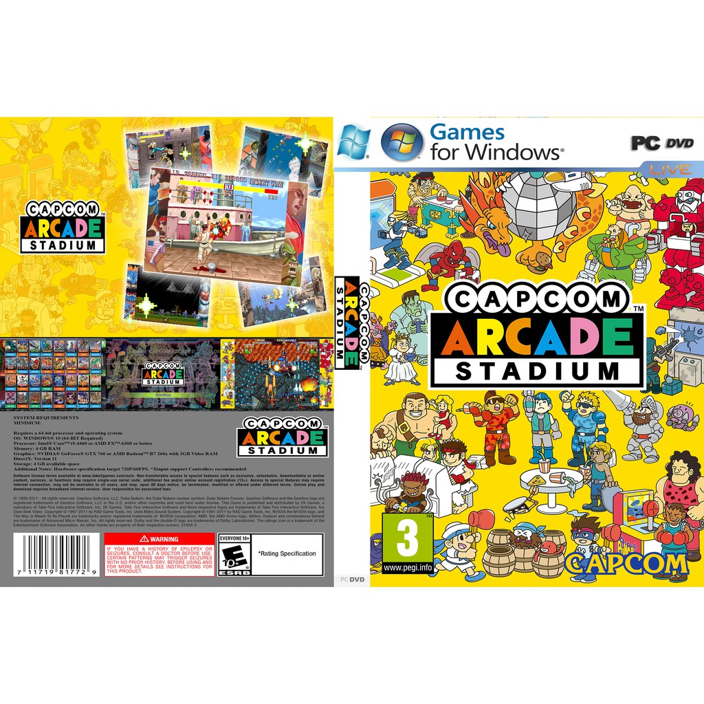 Capcom Arcade Stadium PC GAME [Offline INSTALLATION] | Shopee Malaysia