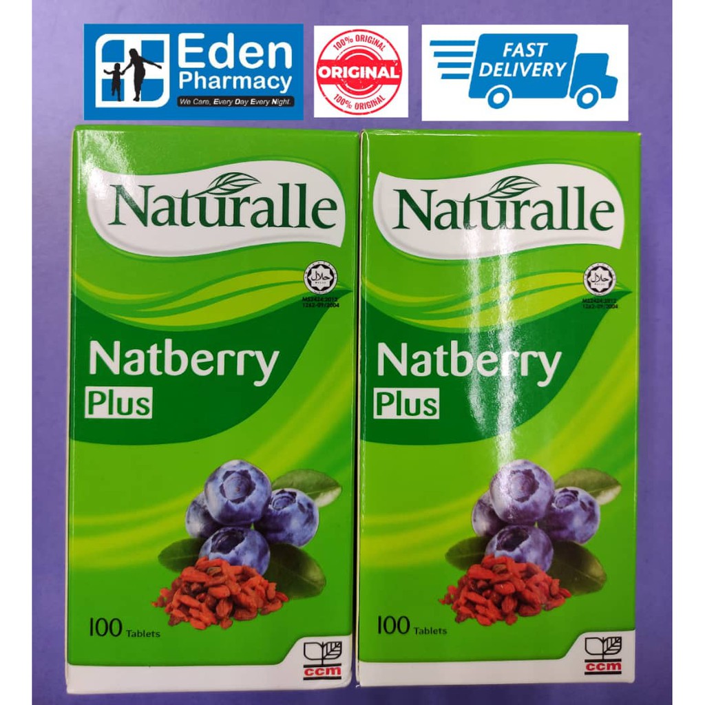 Naturalle Natberry plus ( 2 x 100's ) ( Natberry Plus ) | Shopee Malaysia