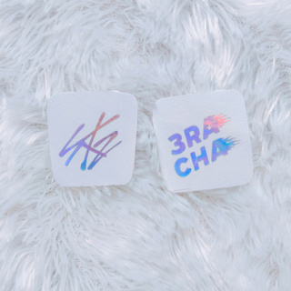Skz - 3RACHA LOGO HOLOGRAM STICKER | Shopee Malaysia