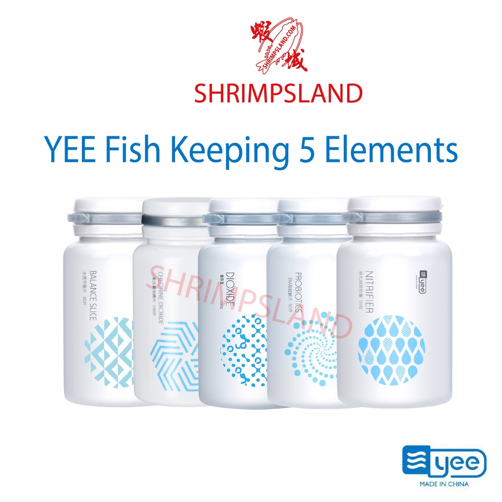 [SHRIMPSLAND] Aquarium YEE Fish Keeping 5 Elements Balance Slice ...