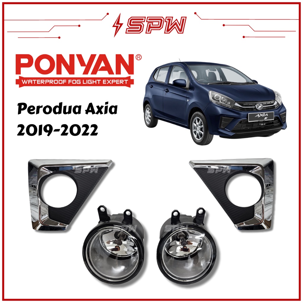 Perodua Axia Fog Lamp Pentair Ponyan Fog Light Spot Light Foglamp ...