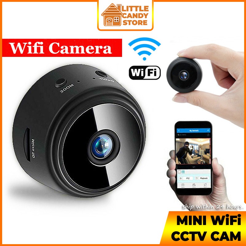 Mini Wifi Camera A9 Smart Lens Wireless Ipcam Motion Detect Home