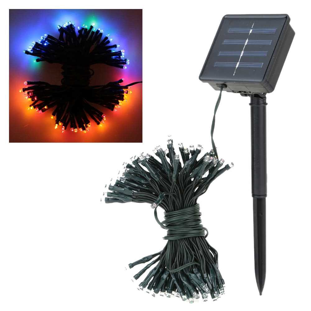 Colorful Solar LED String Light (Standard) | Shopee Malaysia