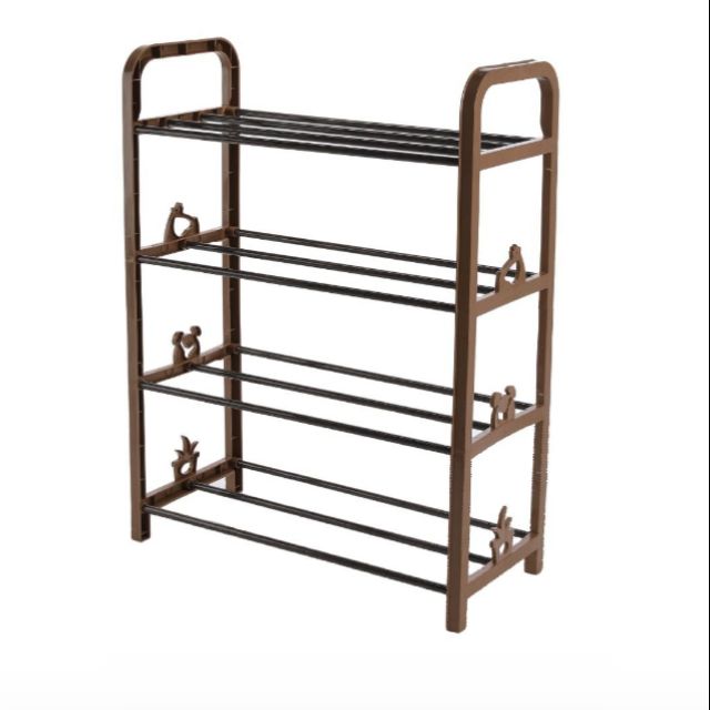 Rak Kasut Simple (4 tingkat) | Shopee Malaysia