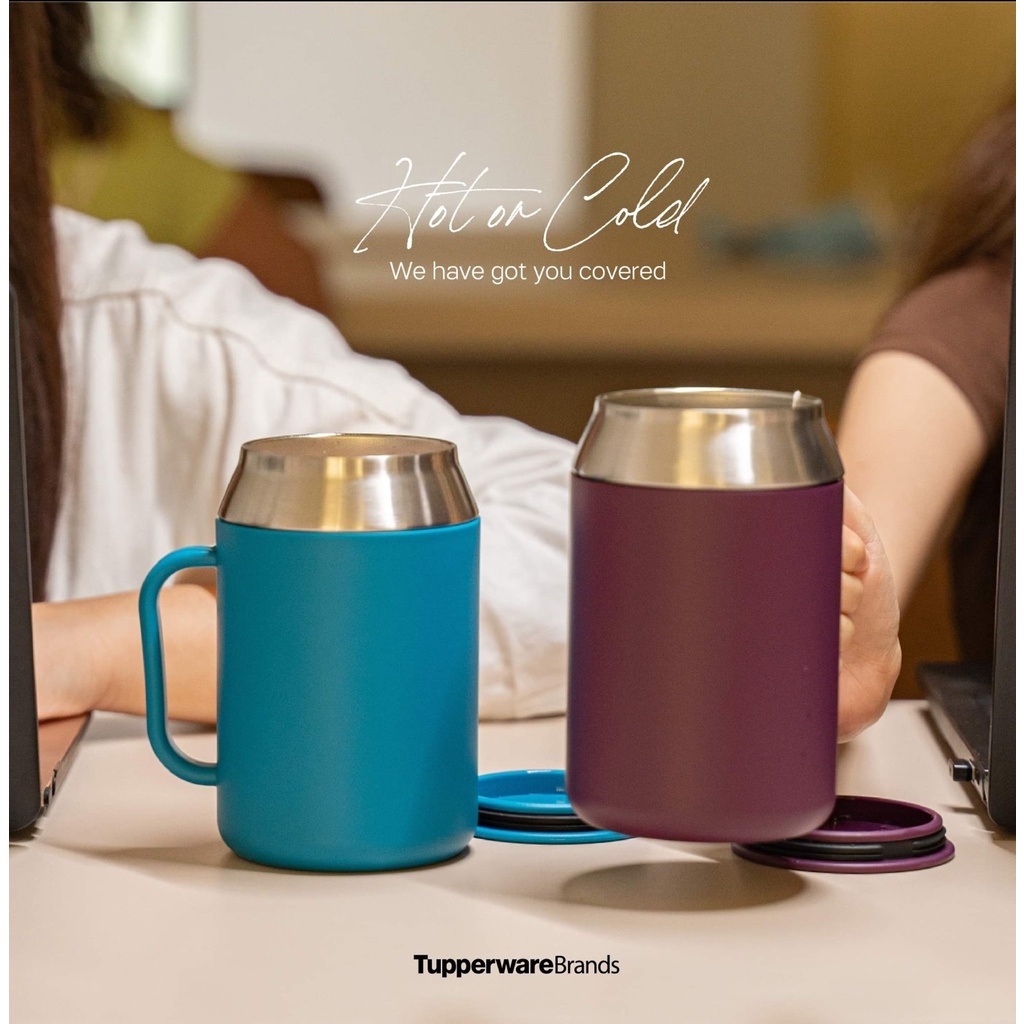 Tupperware Insulated Coffee Mug (1) 400ml | Shopee Malaysia