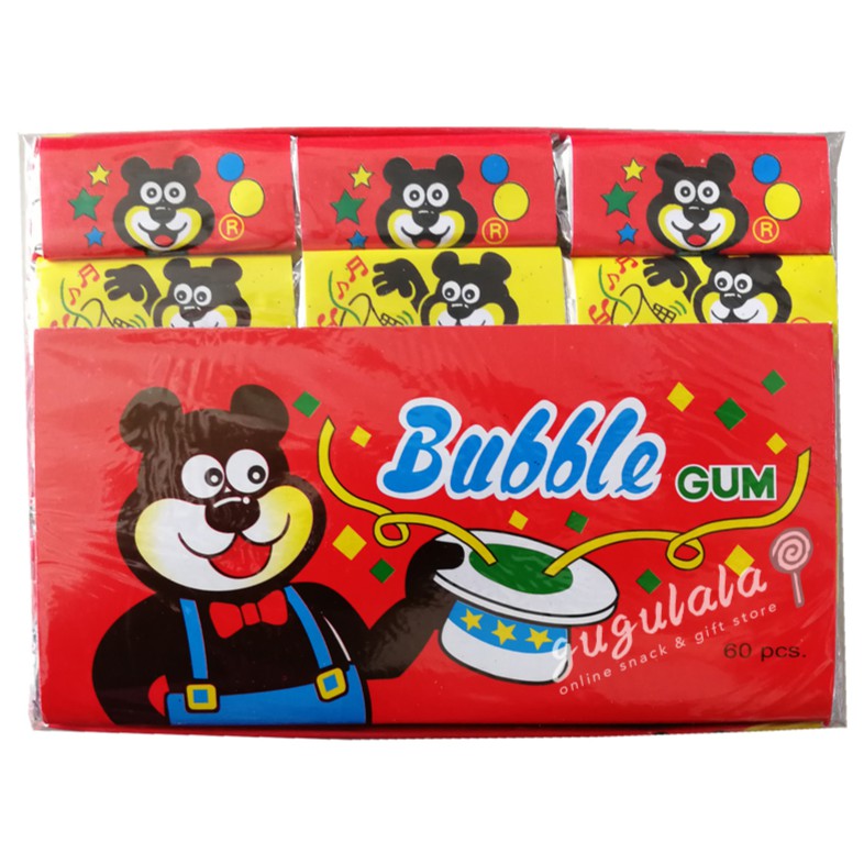 Bear Bubble Gum 60's | Shopee Malaysia