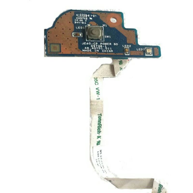 Acer Aspire 4551 4741 Laptop Power On-Off Switch Button Board Panel ...