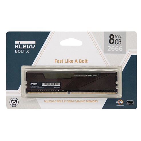 KLEVV BOLT X 8GB/16GB Single DDR4 GAMING MEMORY # [2666Mhz / 3200Mhz ...