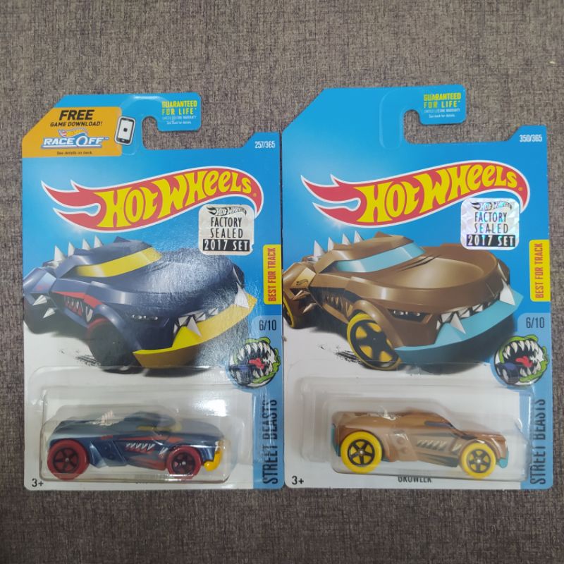 Hot Wheels Growler (2017 FACTORY SEALED STREET BEASTS) | Shopee Malaysia