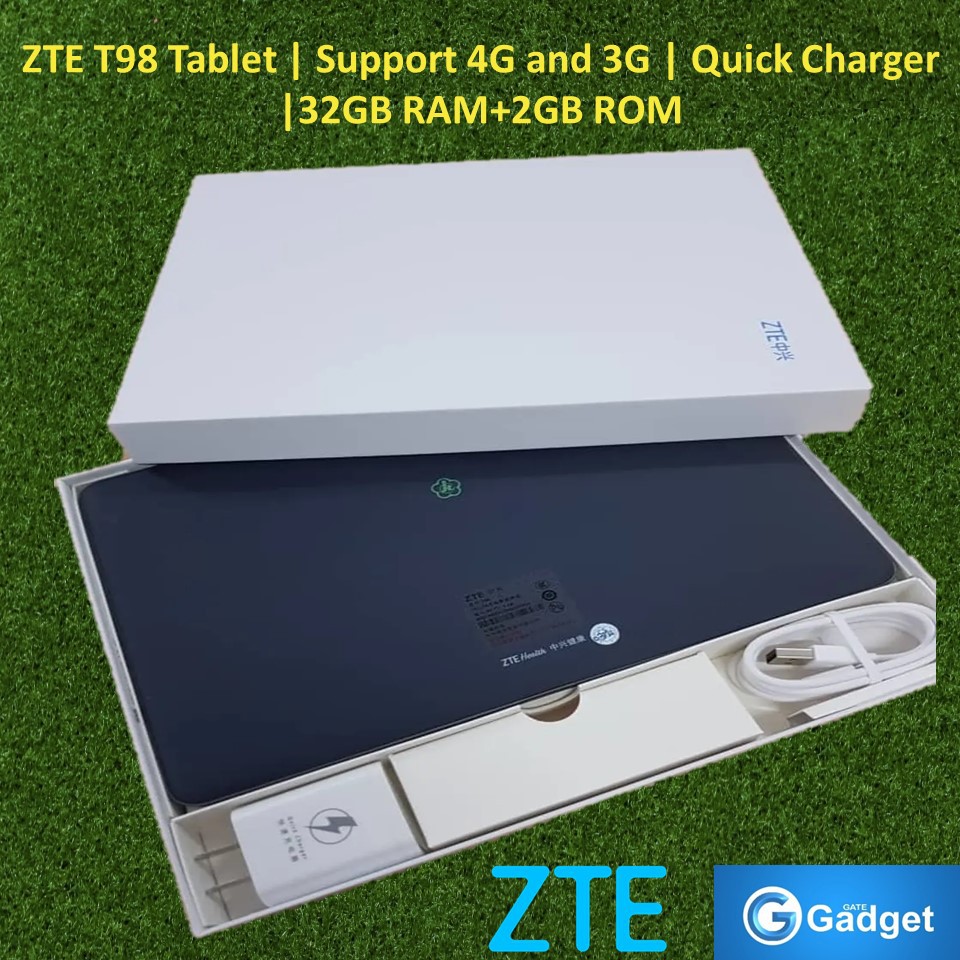 ZTE T98 Tablet | Support 4G and 3G | Quick Charger |32GB RAM+2GB ROM ...