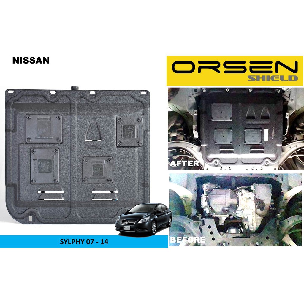 Nissan Sylphy Orsen Shield Car undercarriage protection | Shopee Malaysia