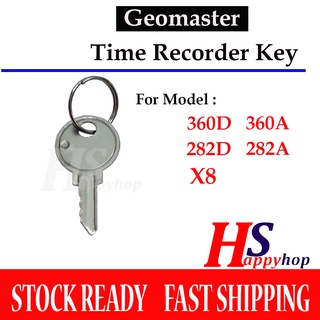 Geomaster Time Recorder Punch Card Key - 360D Kunci Geomaster -GM ...