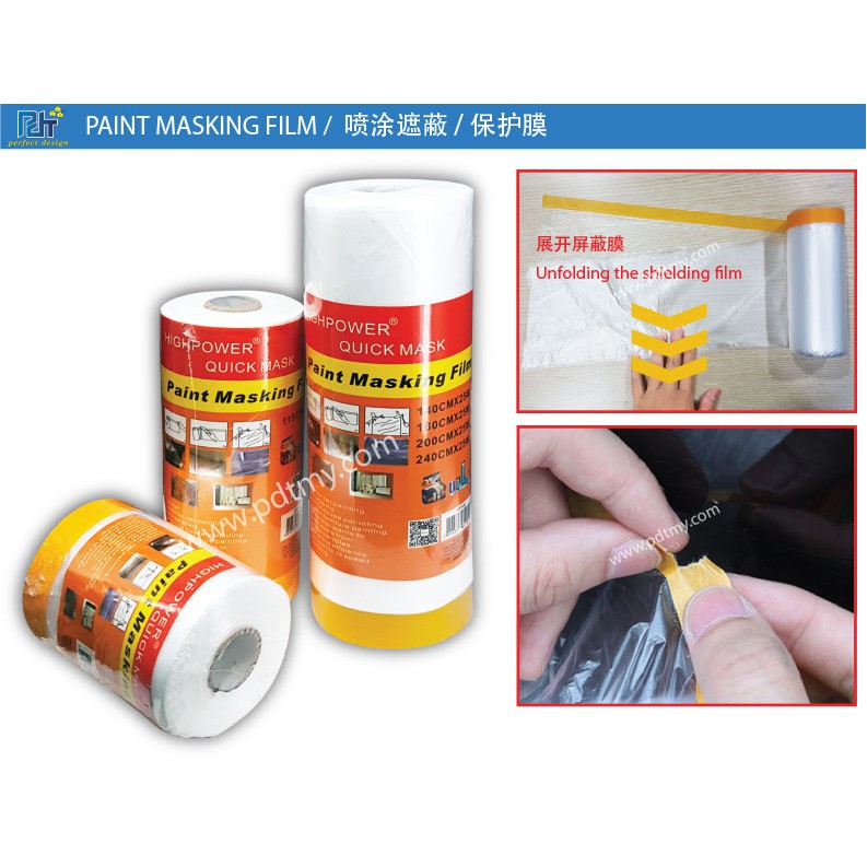 PAINT MASKING FILM -3 SIZES AVAILABLE! | Shopee Malaysia