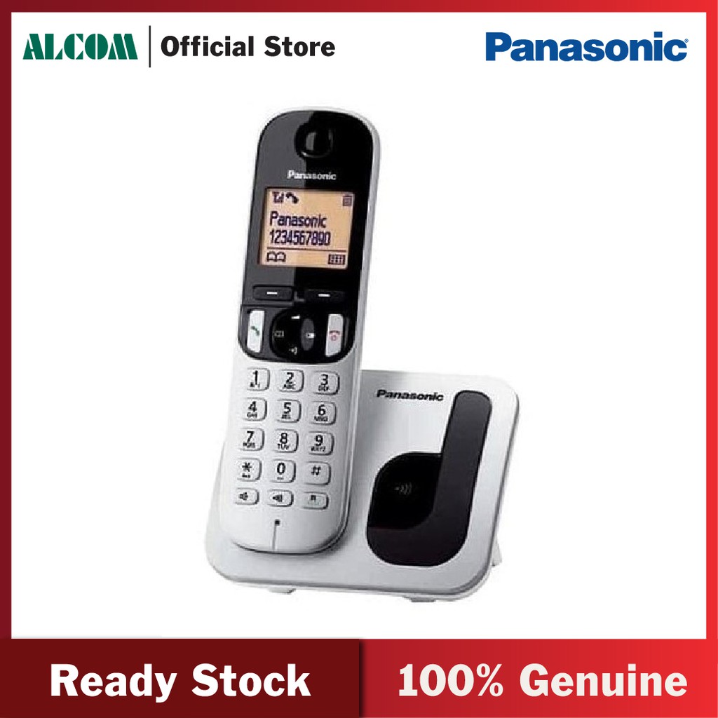 Panasonic KX-TGC210 Digital DECT Cordless Speaker Landline Phone TM Unifi Line Maxis Time Office ...