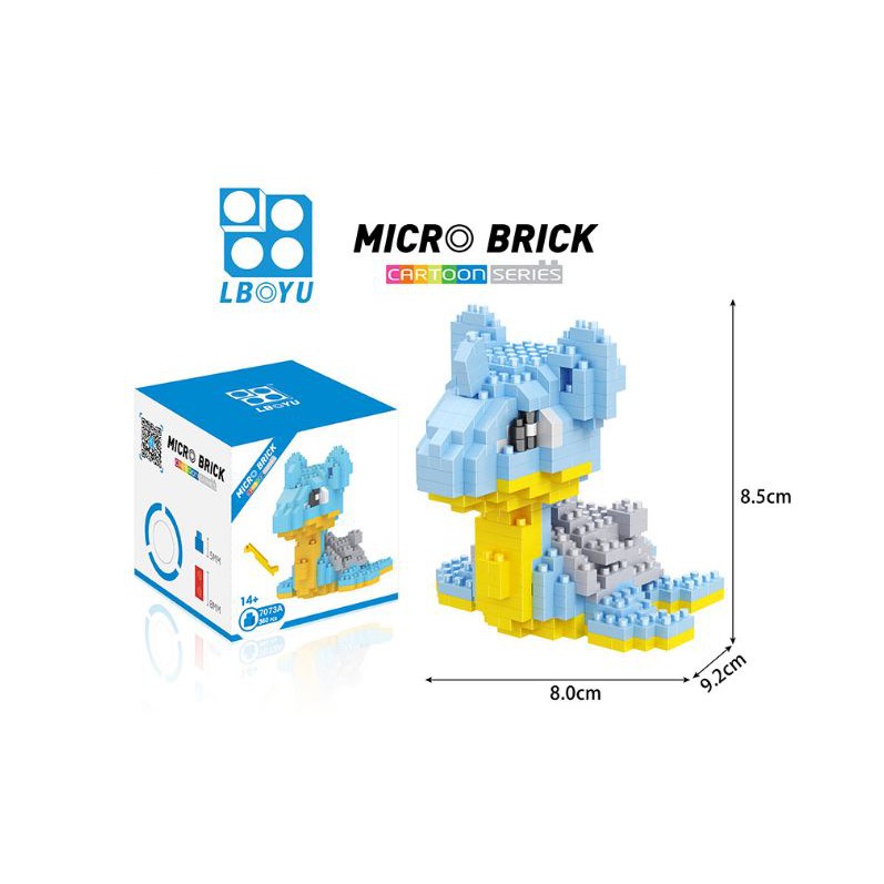 Lapras Micro Brick – Chibi Kokoro