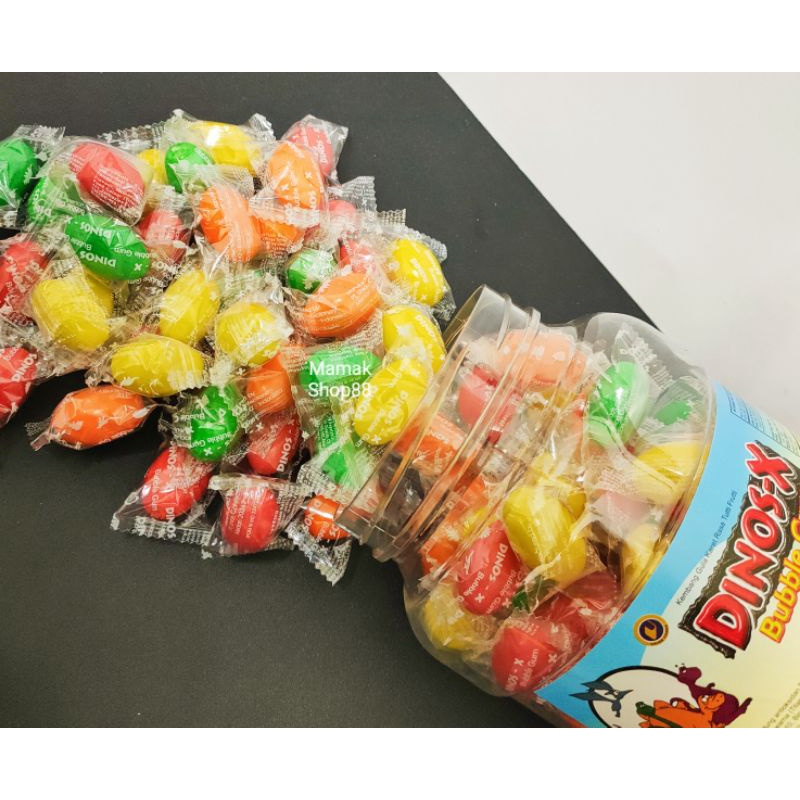 Dinos X Bubble Gum Chewing Gum Gula Getah Shopee Malaysia