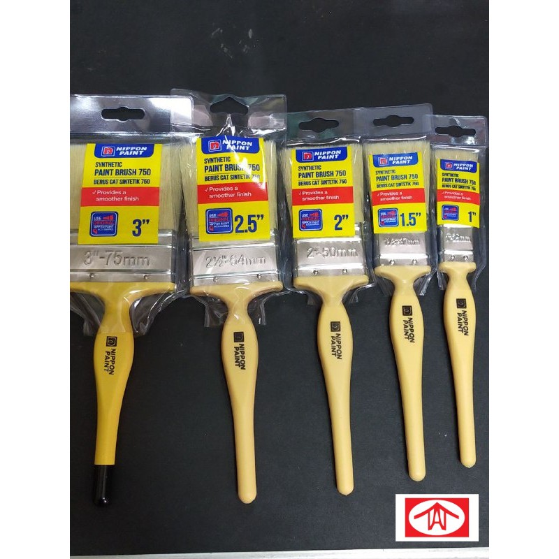 Nippon Paint Synthetic Paint Brush 750 (Halal) | Shopee Malaysia