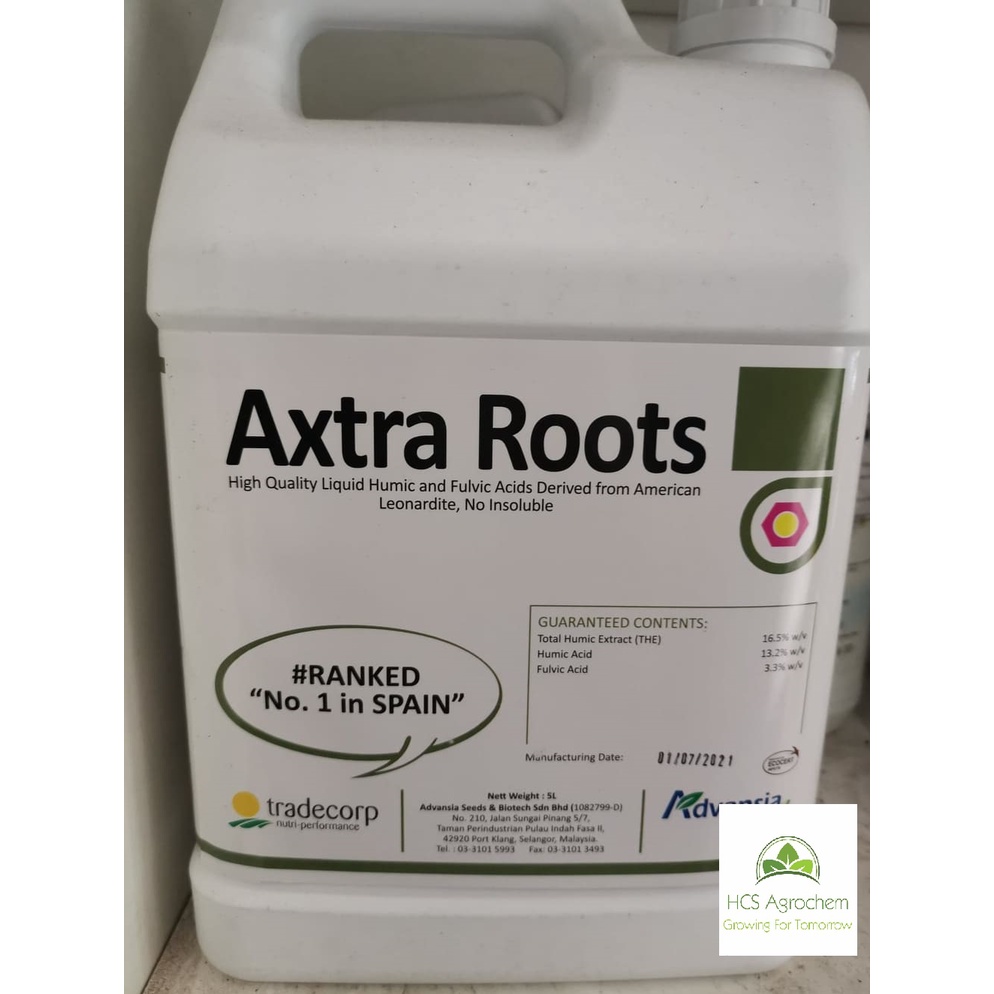 (+-5Lit) High Quality Liquid Humic and Fulvic Acid Advansia Axtra Roots ...