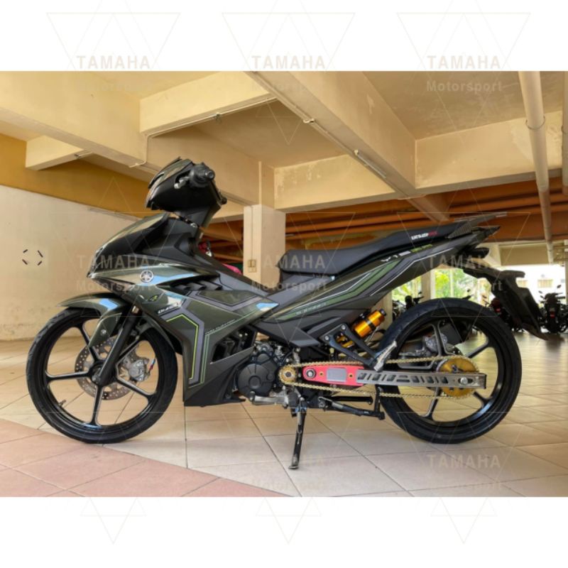 Yamaha Y15 Y15zr V1 V2 2022 vietnam design army green hijau lumut Cover ...