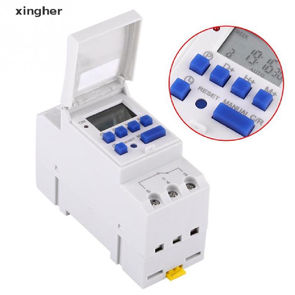 xingher THC15A Electronic Digital Timer Switch Relay Control 220V 12V ...