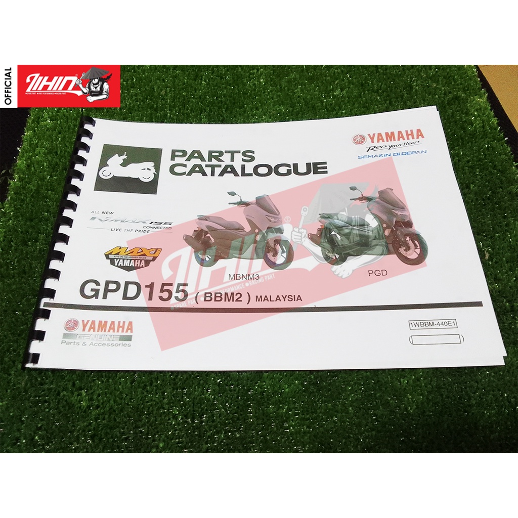 Yamaha NMAX 155 (GPD155) V2 Part Catalogue | Shopee Malaysia