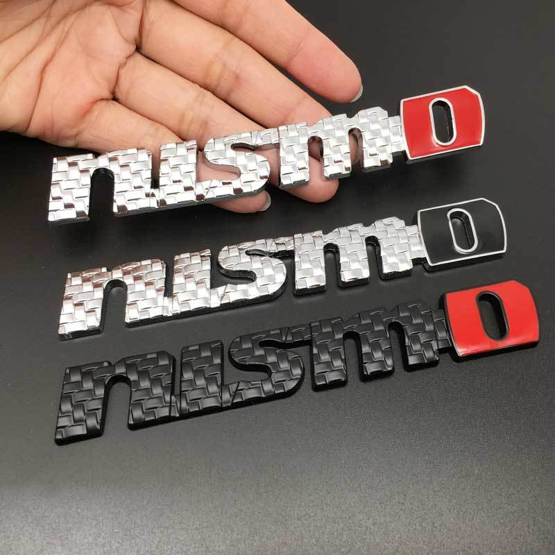 3D Metal NISMO Sticker Car Rear Trunk Body Emblem Sticker Trim for ...