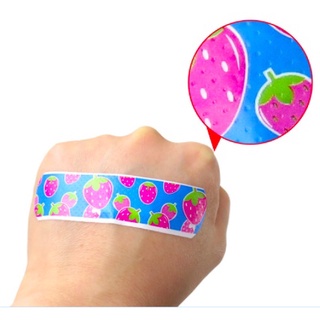 HEROX 100PCS Breathable Elastic Fabric Plaster Wound Care Kartun Cute ...