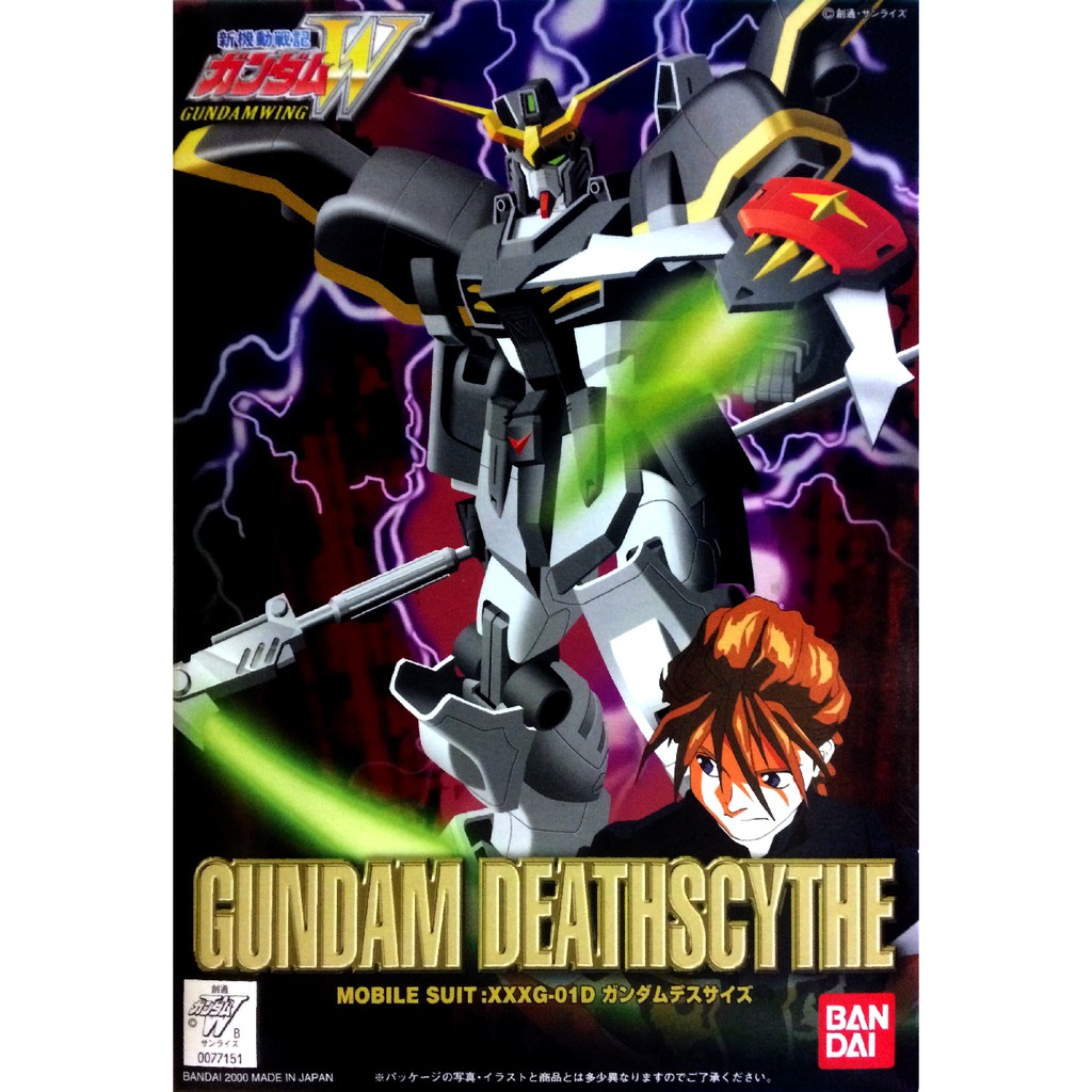 Bandai - Gundam W - WF-03 1/144 XXXG-01D Gundam Deathscythe | Shopee Malaysia