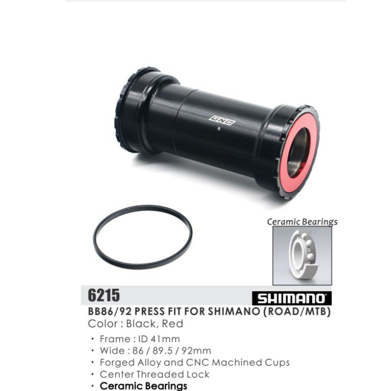 Uno Ceramic Pressfit Bottom Bracket Ceramic bearing PF86, BB386 ...