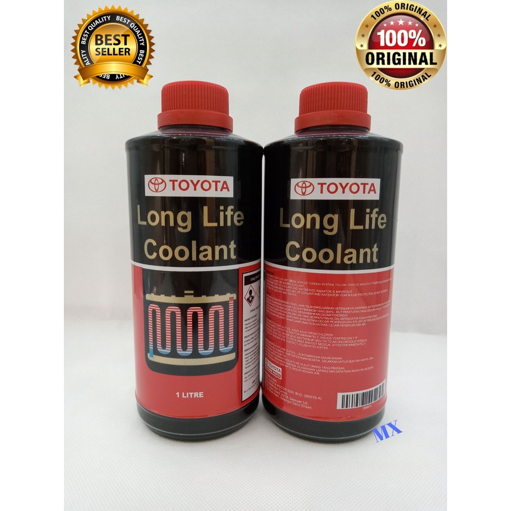 NEW ORIGINAL TOYOTA LONG LIFE COOLANT (1 Liter) | Shopee Malaysia
