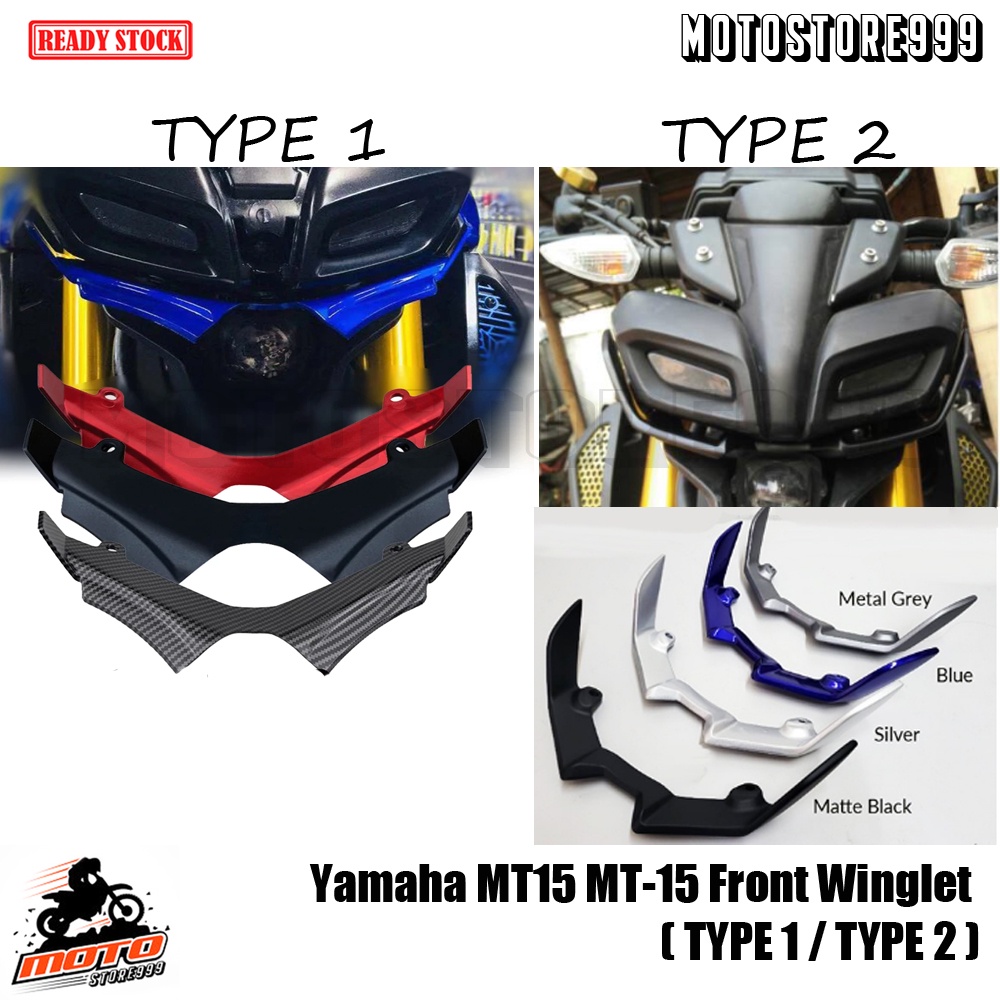 Yamaha MT15 MT-15 Front Winglet Front Fairing Aerodynamic Lower Cover ...
