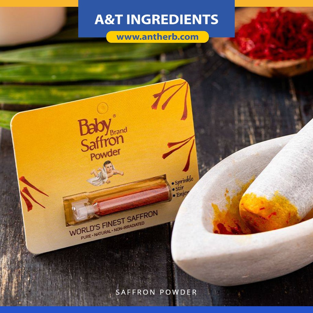 1g Kashmir Saffron Powder / Serbuk Safron (1gm) / Zaafaran - Baby ...
