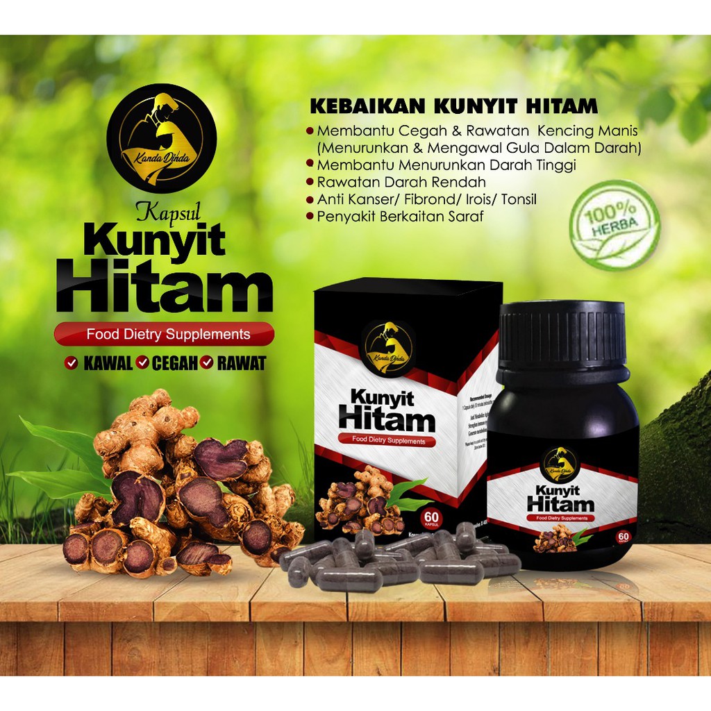 Kapsul Kunyit Hitam is rated the best in 04/2024 - BeeCost