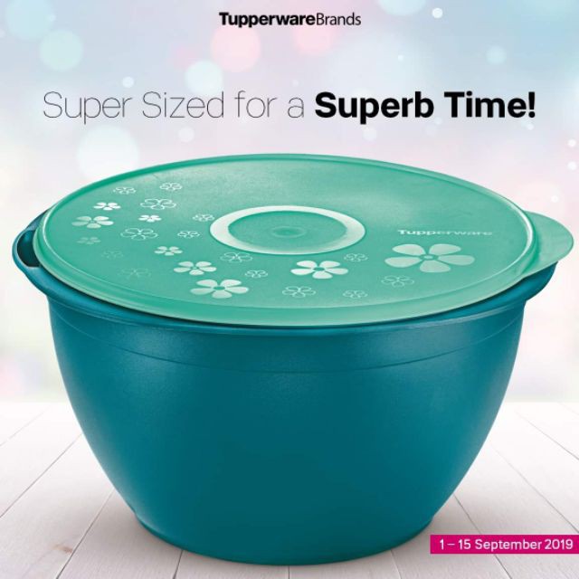 Tupperware Supersized Bowl 10L (LIMITED EDITION GIANT JUMBO SIZE ...