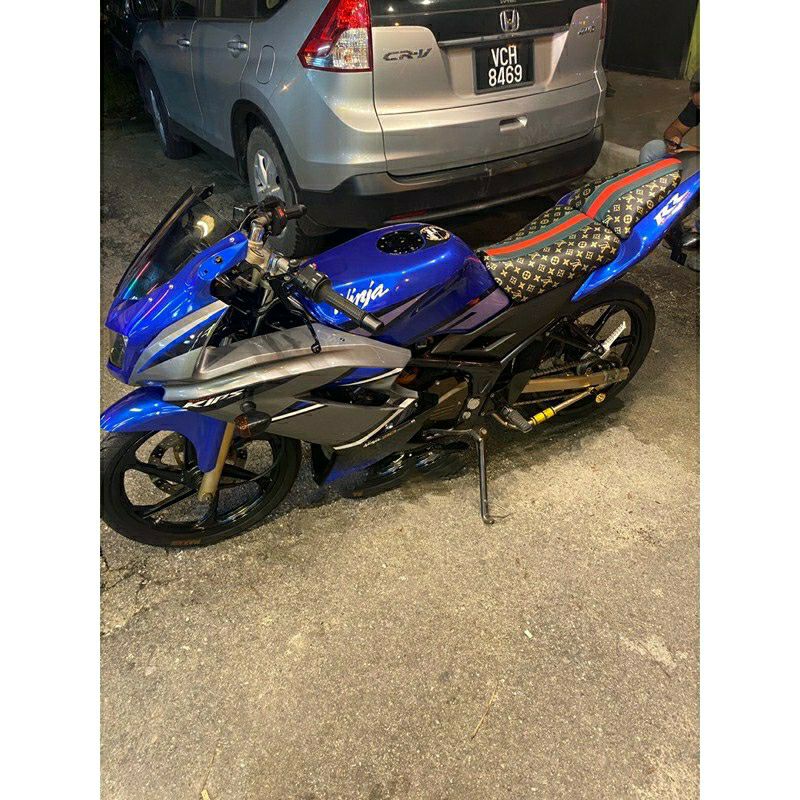 KAWASAKI RR150/ZX150 COVER SEAT LV/GUCCI INDON&MALAYSIA KHAS KAWASAKI ...