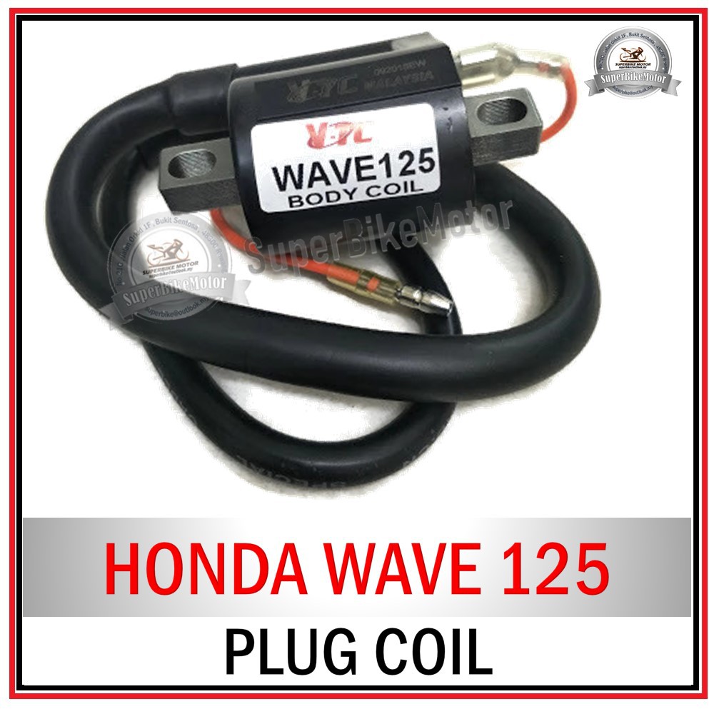 HONDA WAVE125 / W125 - Plug Coil / Ignition Coil / Body Coil | Shopee ...