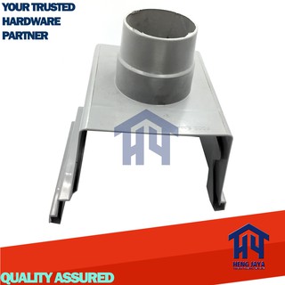 [ARENSI-MARLEY] F300 GREY GUTTER SPOUT HEAD PVC RAINWATER SYSTEM ...