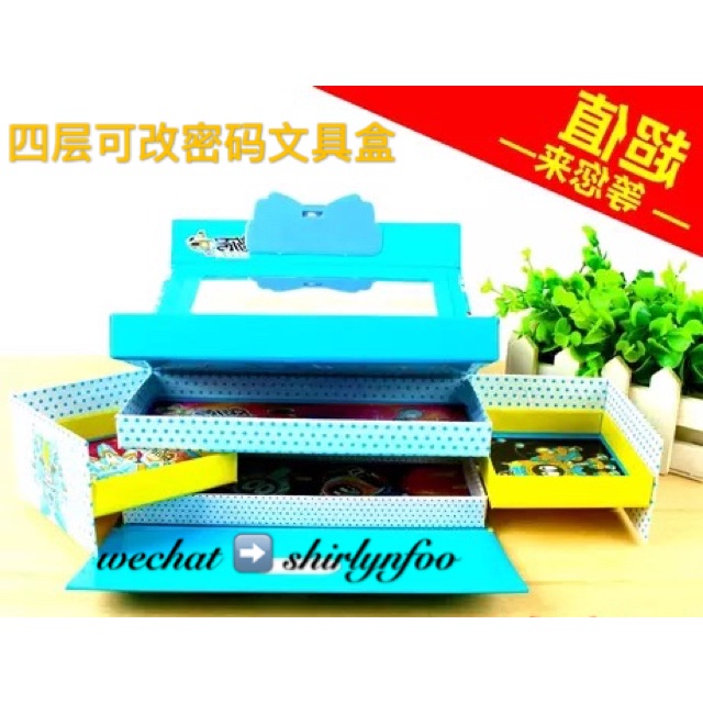 4 layer pencil box | Shopee Malaysia