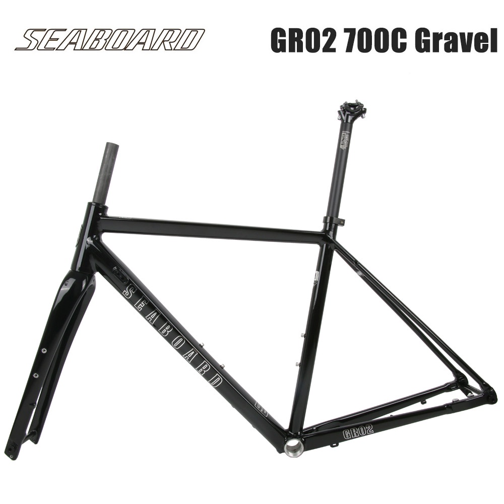 TSUNAMI SEABOARD GR02 Road Frame Gravel Off-Road Frame Disc Brake Version 700c High-End Aluminum ...
