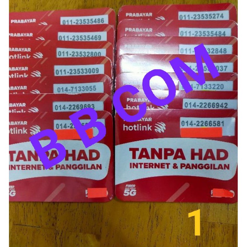 Hotlink sim VIP special number | Shopee Malaysia