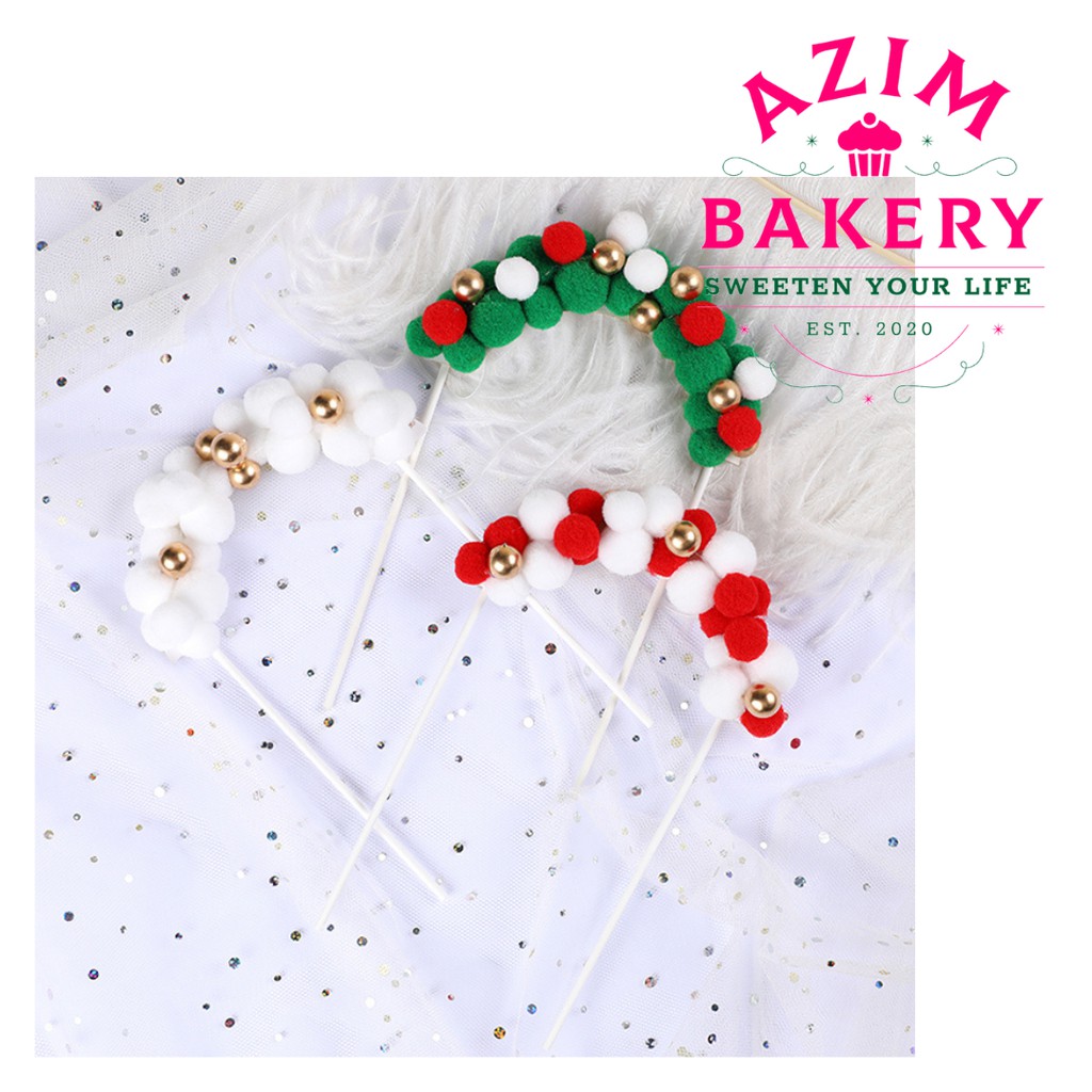 Balloon Cake Topper Kek Topper Belon | Happy Birthday Cake Topper Cake ...