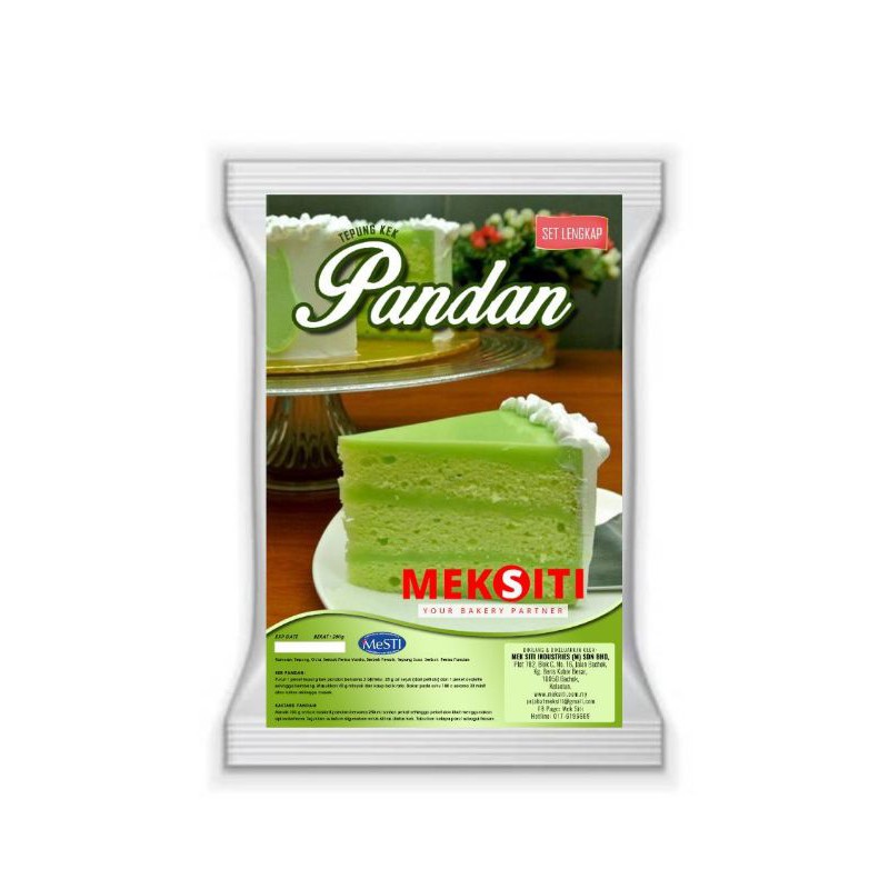 Set Lengkap Tepung Kek Pandan Kastard 355 g | Shopee Malaysia