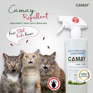 Camay Spray Insect Repellent Kutu Haiwan Semut Lipas Pepijat Lalat ...