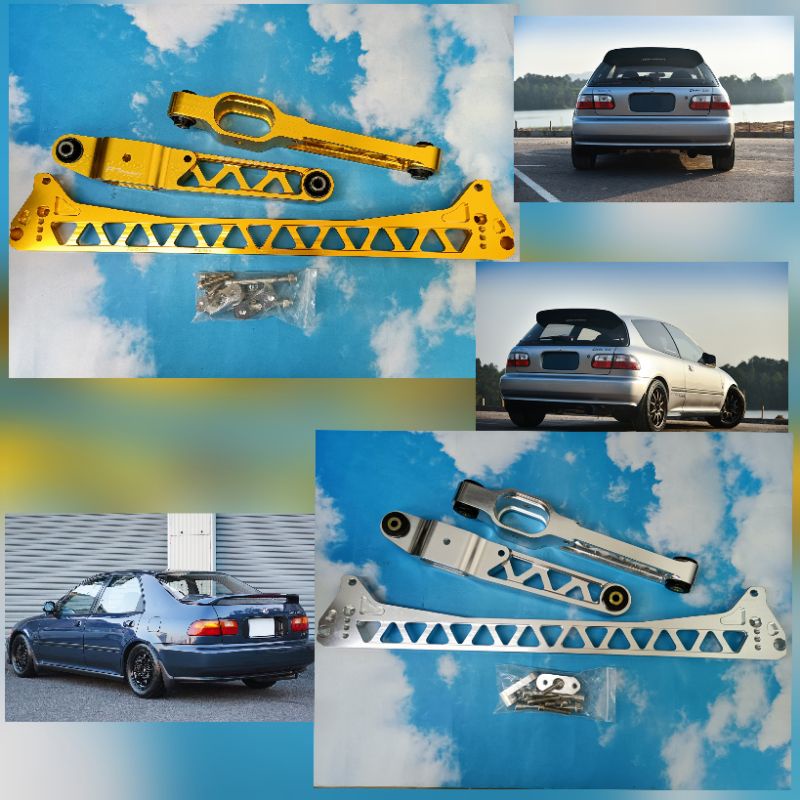 FUNCTION 7 Alloy Lower Arm/F7 Subframe/BEAKS Honda Civic EG/EF/EX/EG6 ...