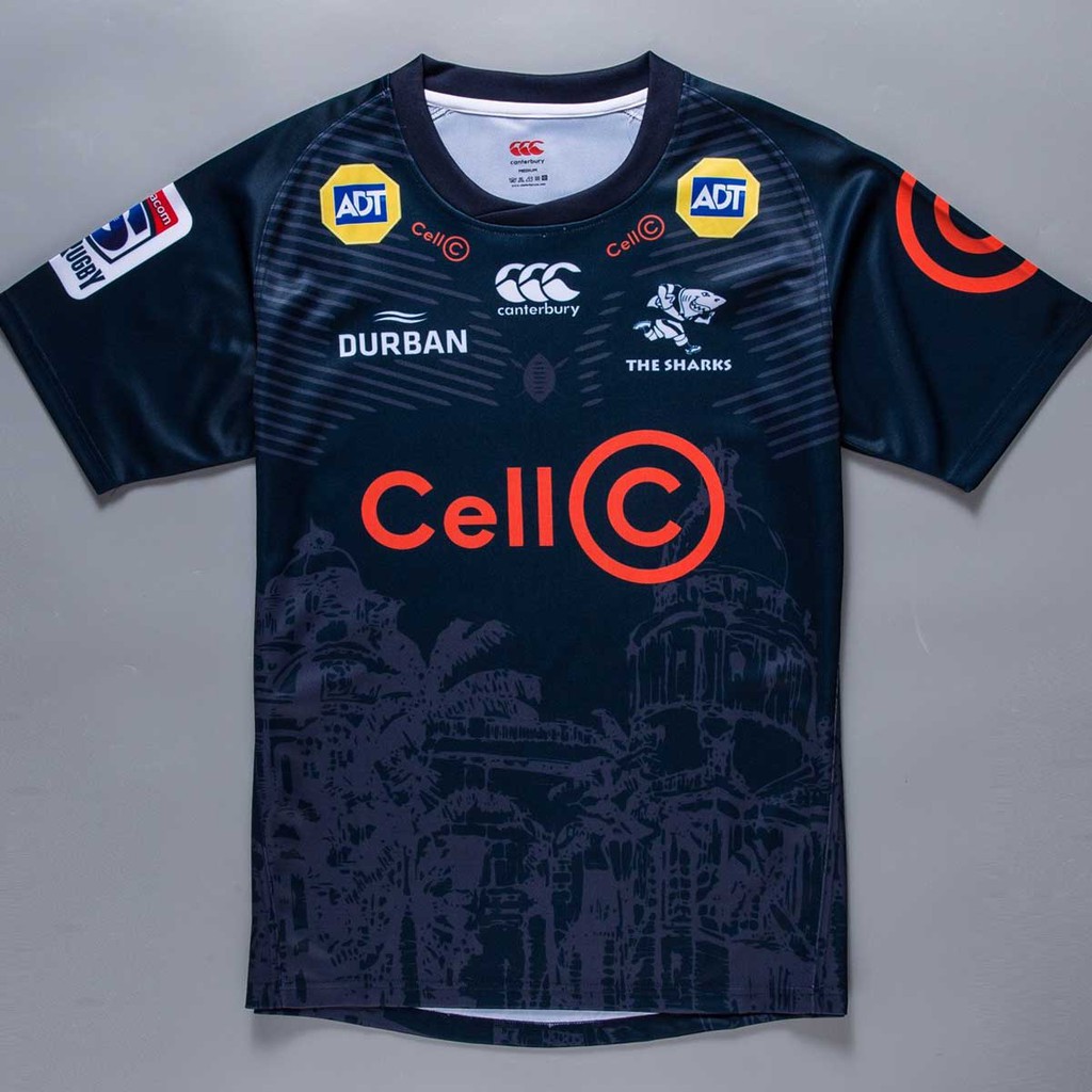 2019 Sharks Jersey Souvenir Edition Sharks Rugby Jersey | Shopee Malaysia