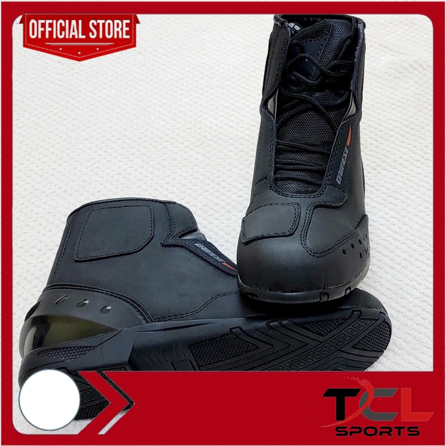 Dainese Black Motorcycl Racing Shoes Men/Women | Shopee Malaysia