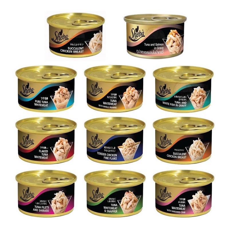 Sheba tin wet Cat Food 85g | Shopee Malaysia